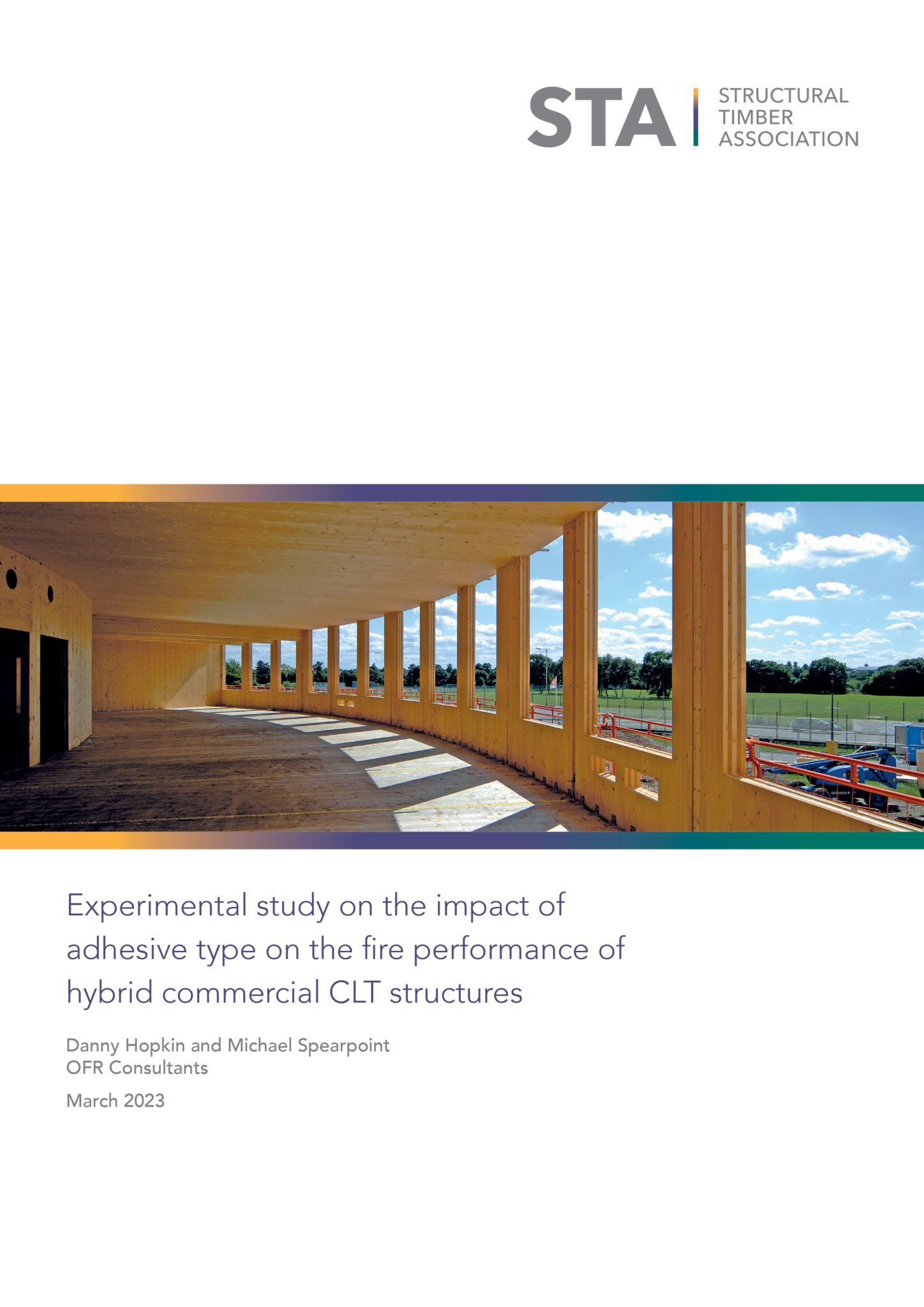 Mass Timber Fire Research - Structural Timber Association