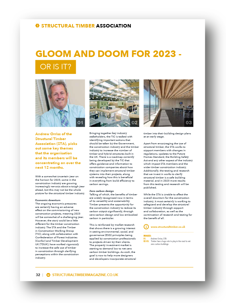 Structural Timber Magazine – Gloom and doom for 2023? Or is it ...